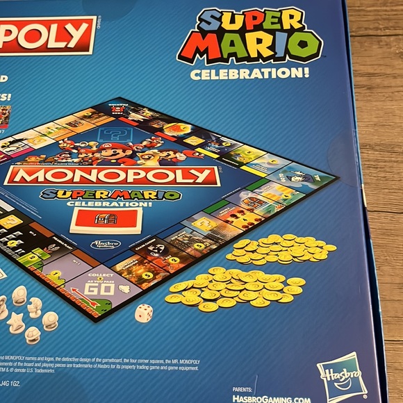 Hasbro | Games | Monopoly Super Mario Celebration Board Game | Poshmark